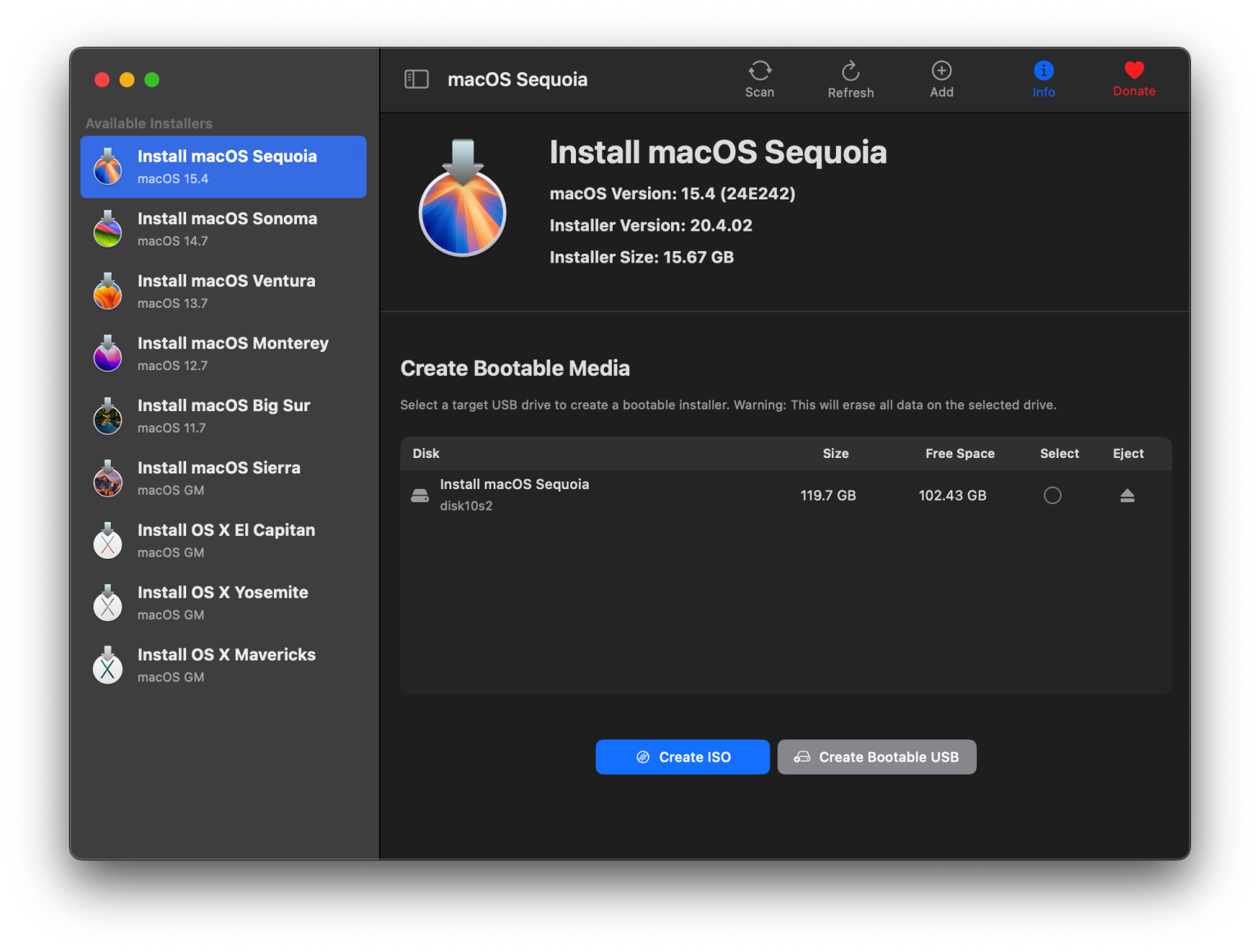 Bootabler Easily Create Bootable Usb Macos Installer 2577